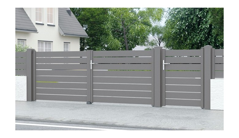 Portail aluminium - Ocler
