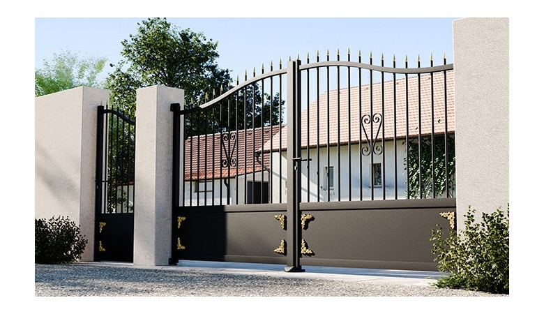 Portail aluminium - Ocler