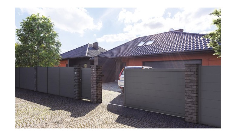 Portail aluminium - Ocler